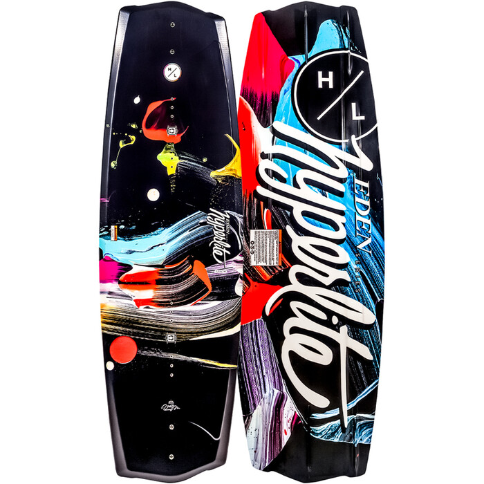 2025 Hyperlite Junior 125cm Eden 2 0 Wakeboard H25ED-125 - Black / Multico | Wetsuit Outlet
